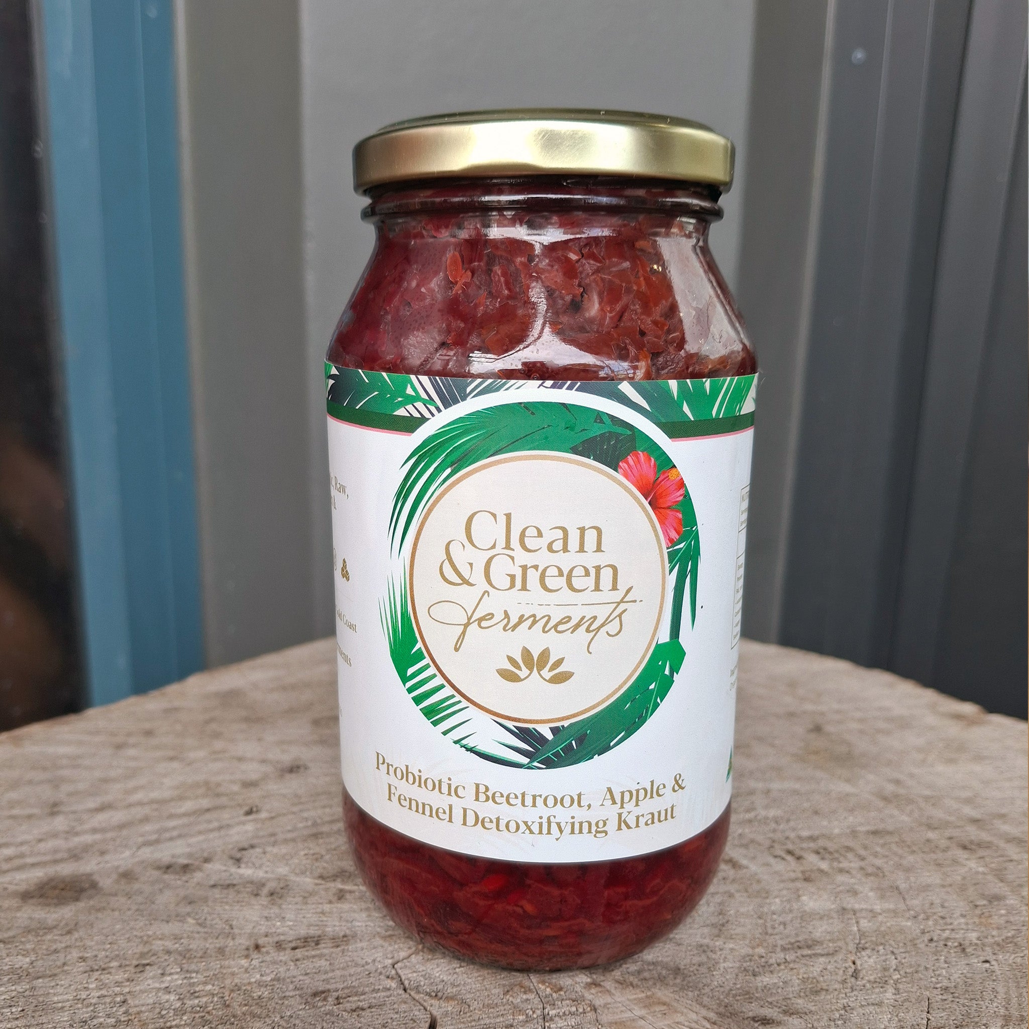 Beetroot, Apple & Fennel Kraut – Clean Green Ferments Store